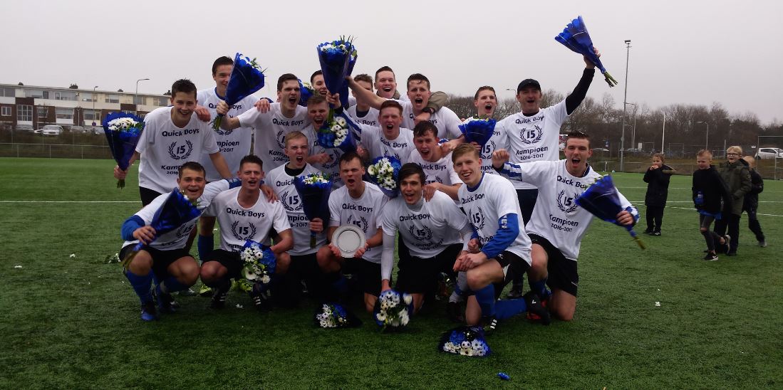 Quick Boys 15 eerste kampioen van het seizoen - K.v.v. Quick Boys