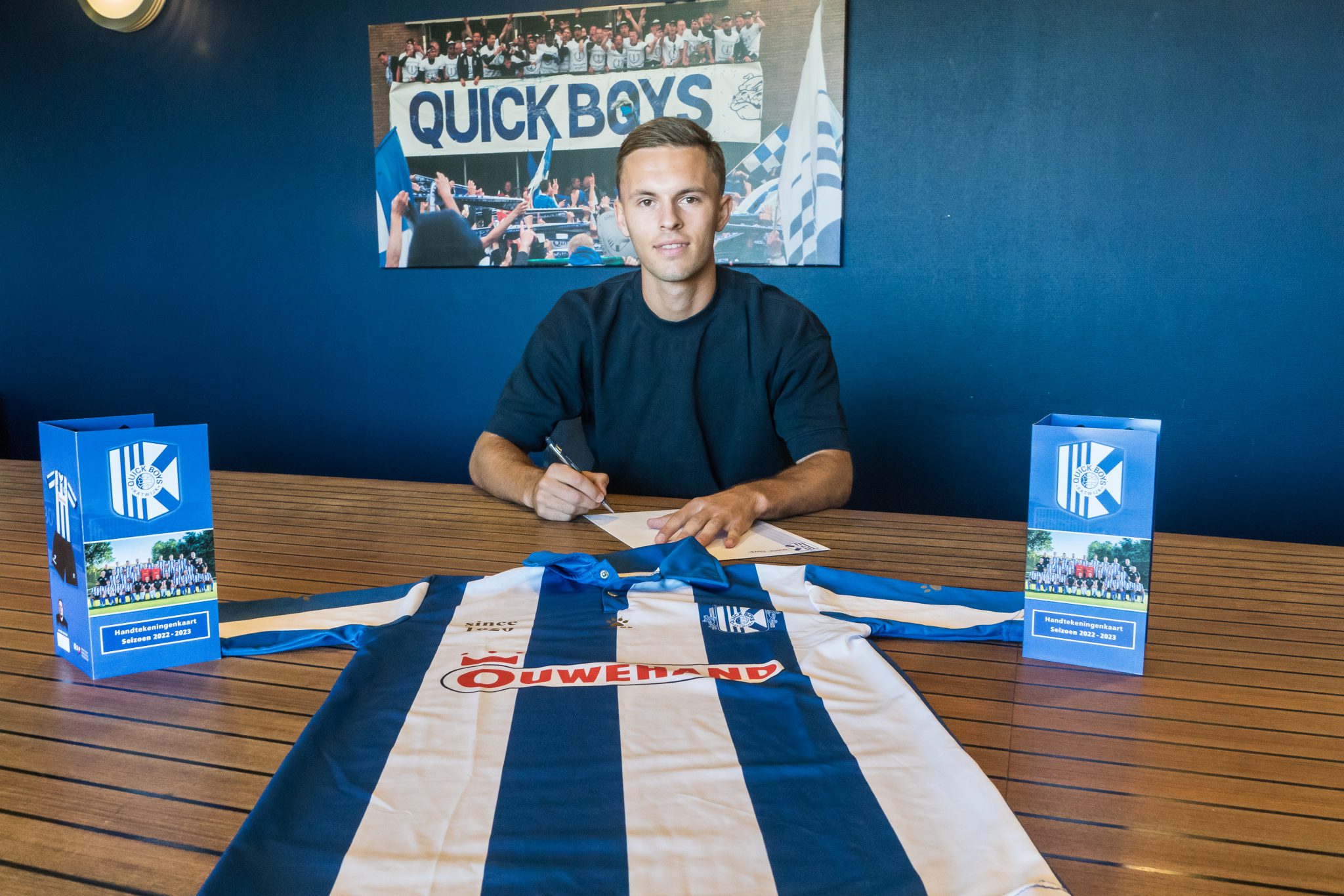 Bram Franken speelgerechtigd voor K.v.v. Quick Boys - K.v.v. Quick Boys