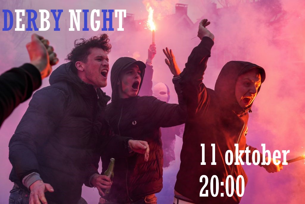 11 oktober Derby Night - K.v.v. Quick Boys
