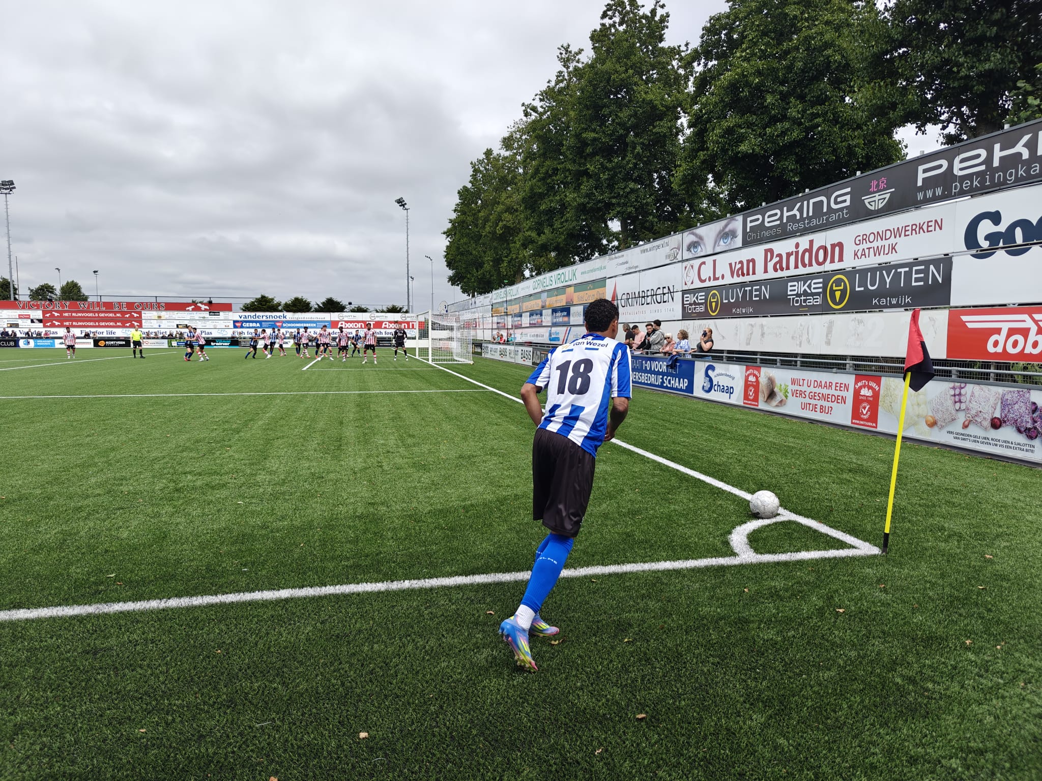 Quick Boys 1 wint ook derde oefenwedstrijd - K.v.v. Quick Boys